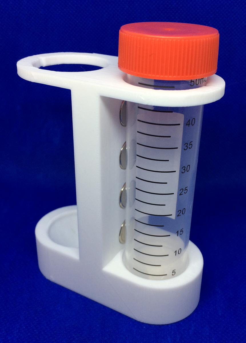Magnetic rack for DNA, RNA and other molecule purification, for 50, 15 ...